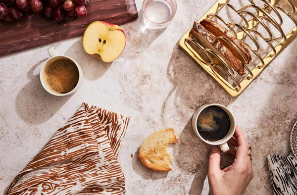 IN STOCK Brass Toast Stand | Sir Madam – Chartreuse Pear