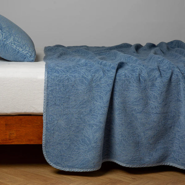 Georgia Bedspread – Chartreuse Pear