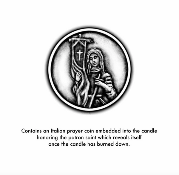 IN STOCK Saint Joan of Arc - Saint of Fearless Women | Saint Candles ...